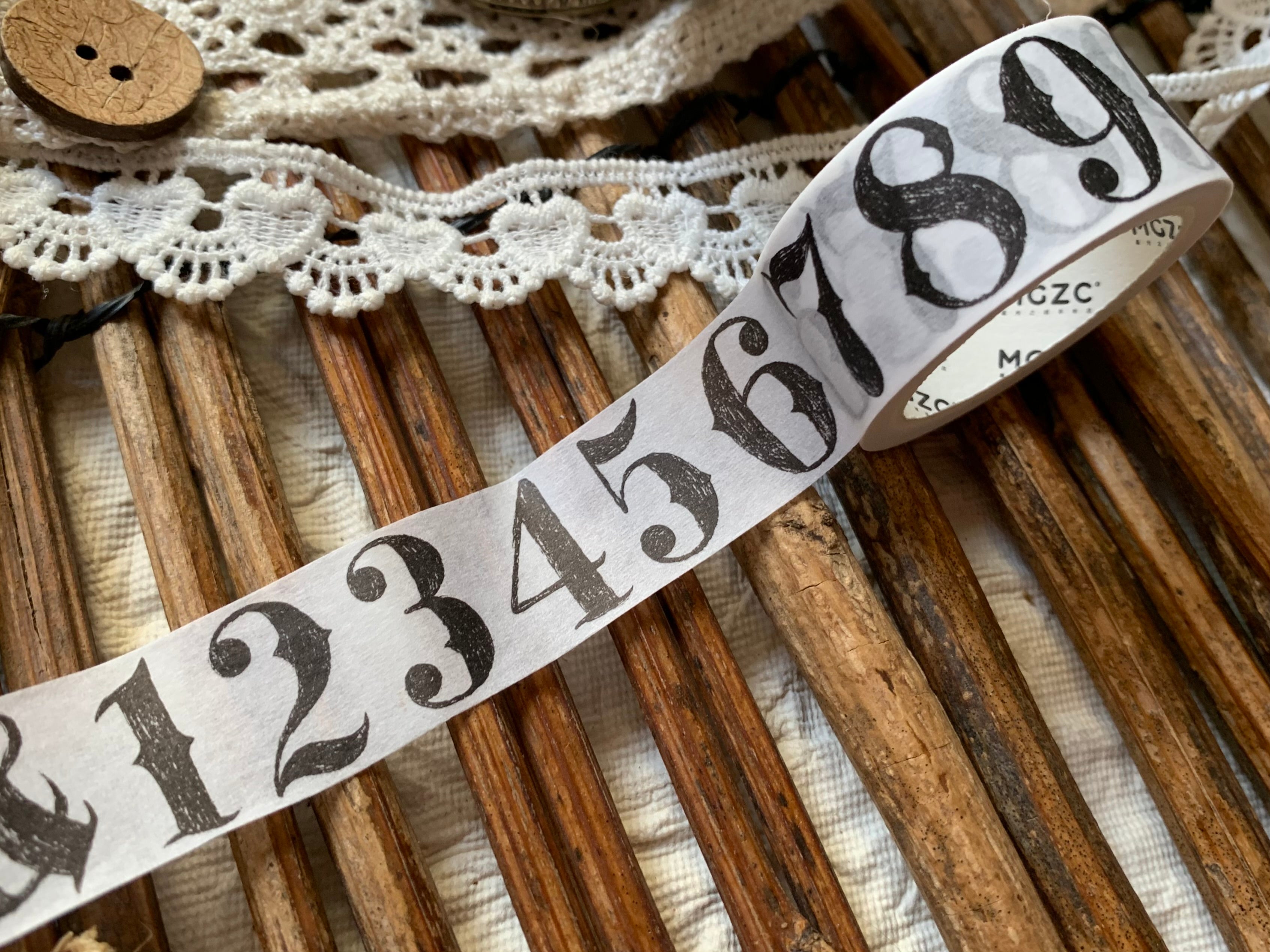 Number Washi Tape – BRWN