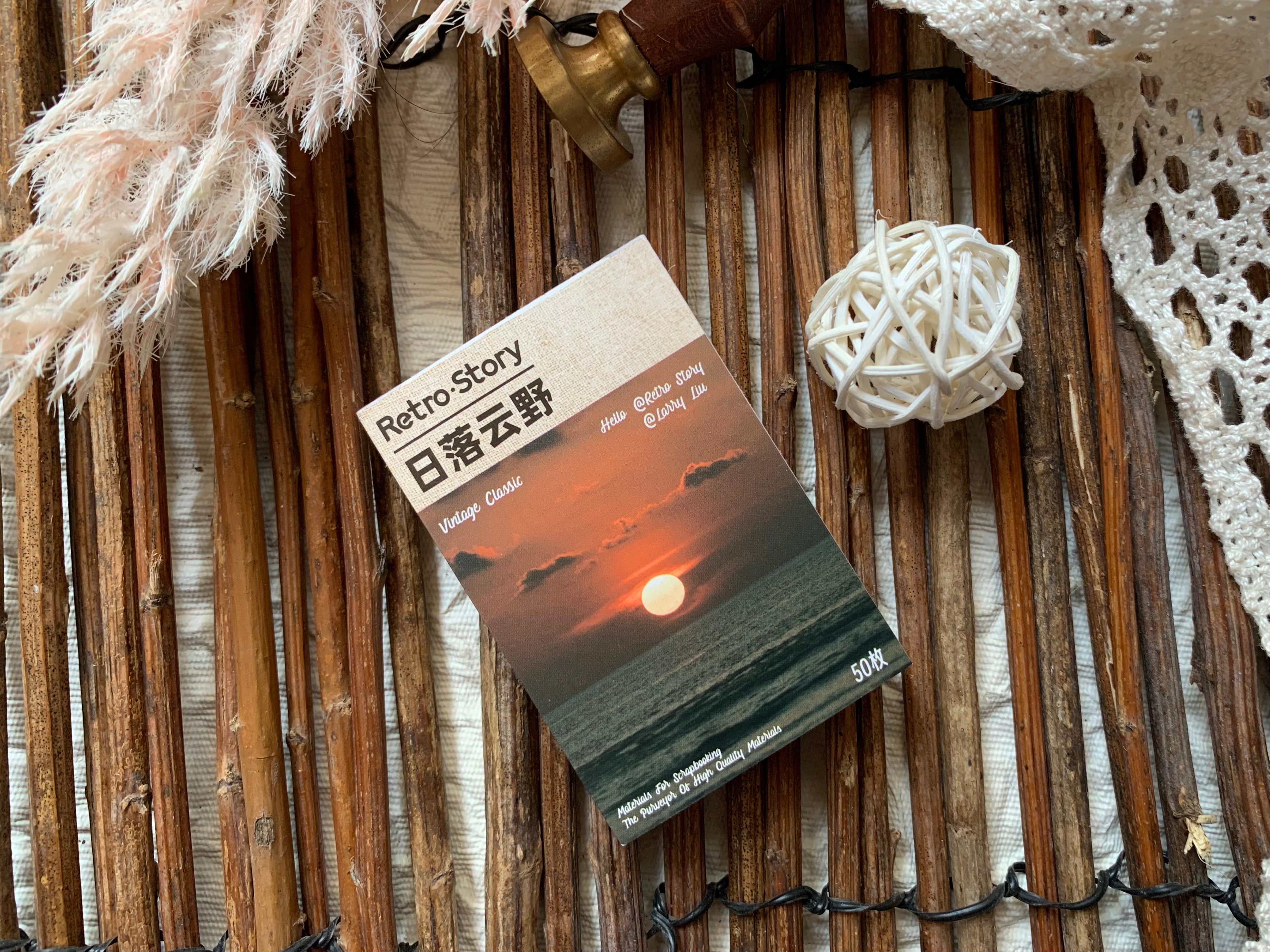 Mini Nature Sticker Book - Orange – BRWN