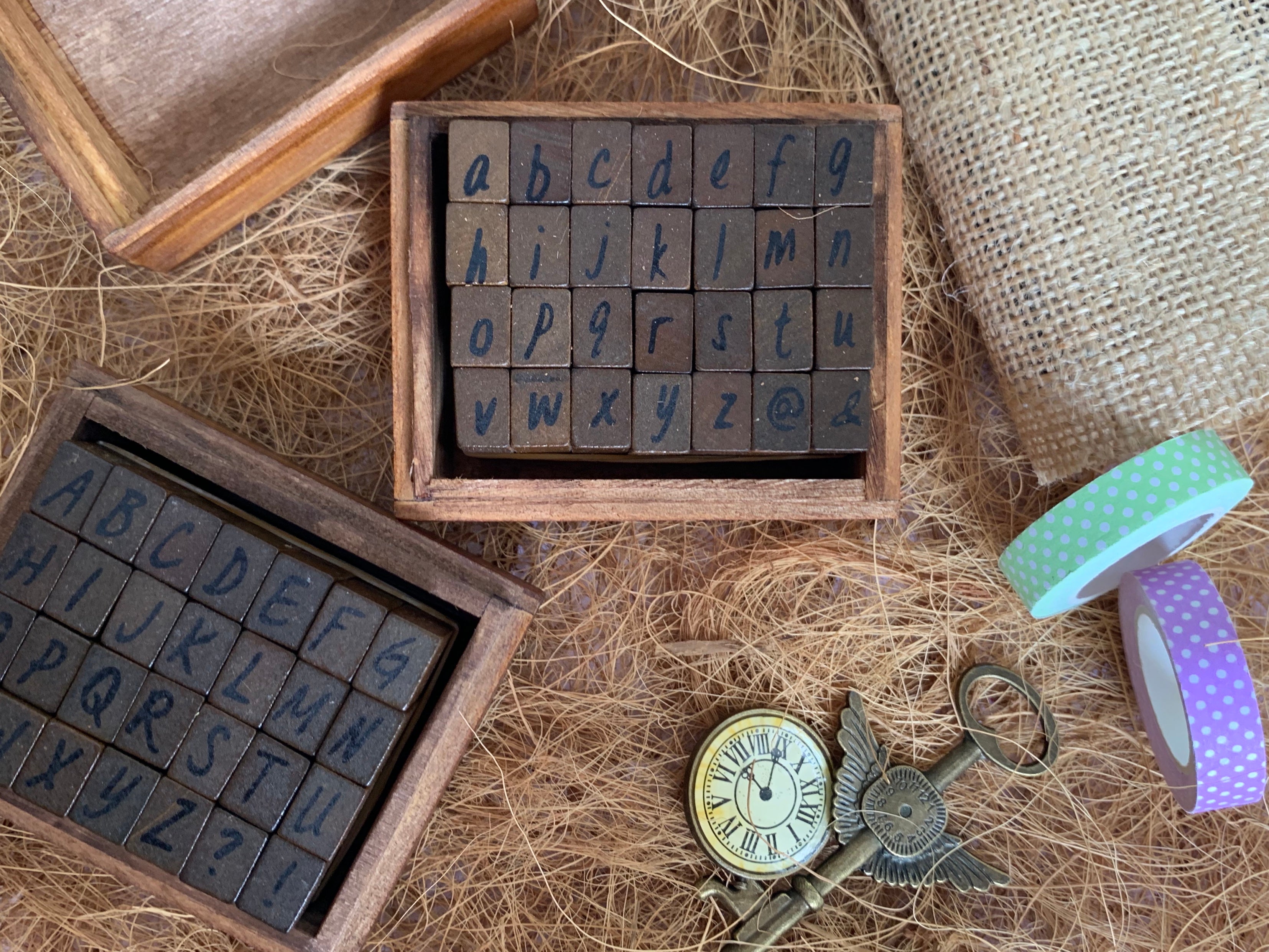 Alphabet Stamp Set – BRWN