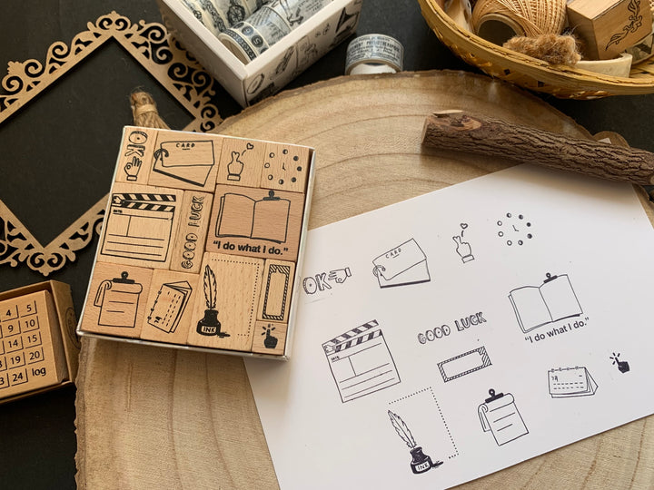 Wooden Stamps – BRWN