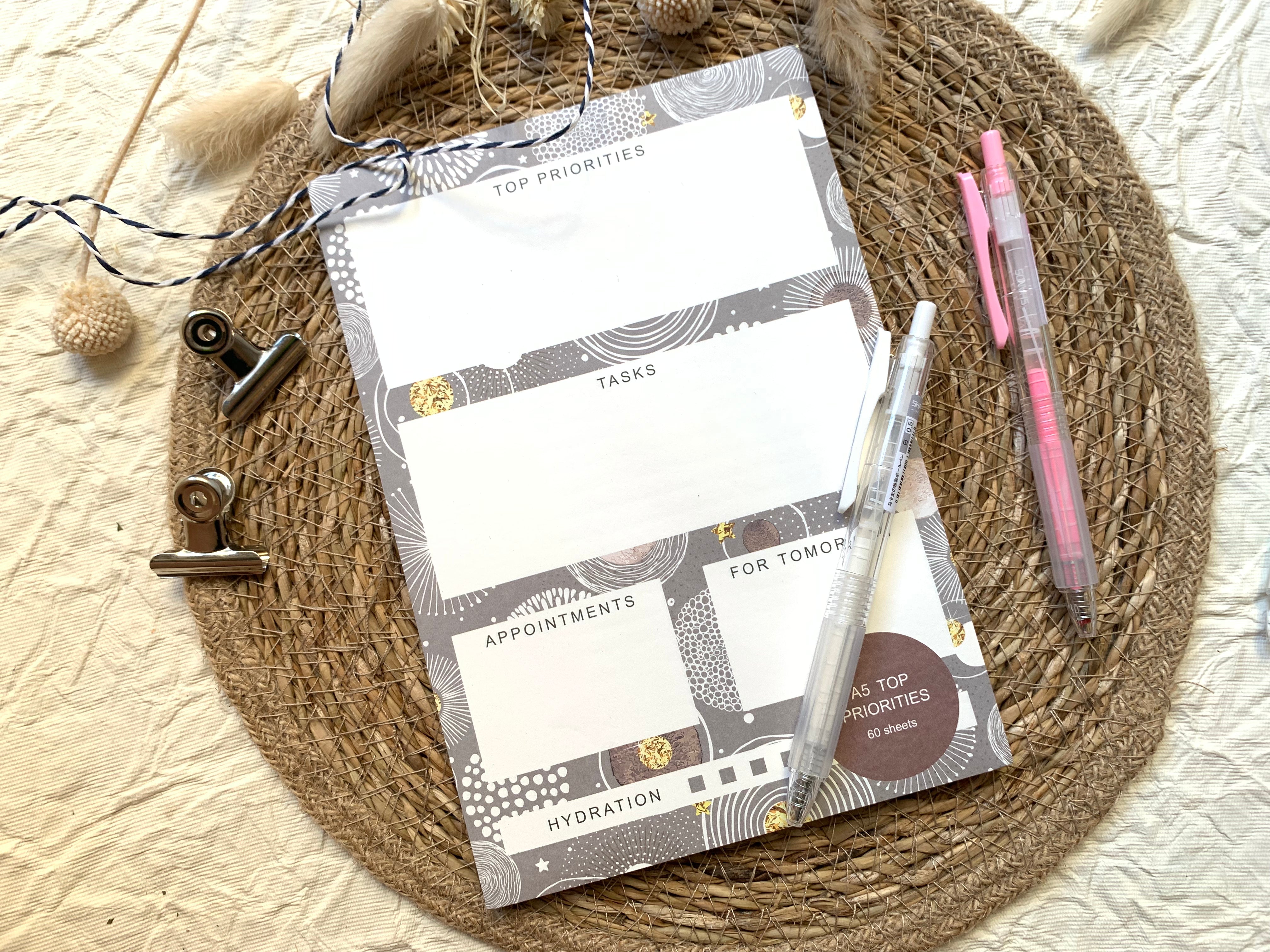 Task Note Pad – BRWN